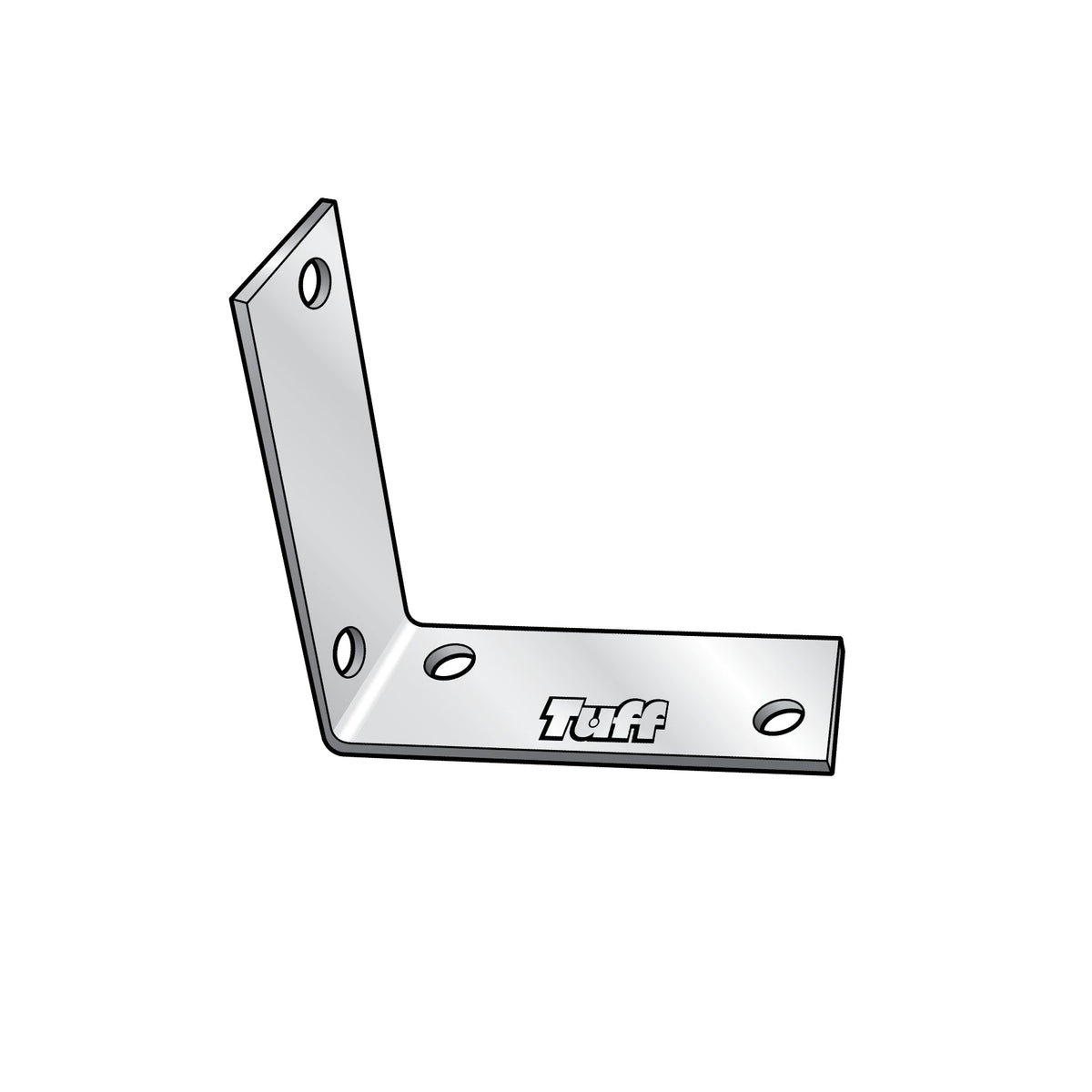 TUFF BRACKETS & FENCE PLATES Heavy-Use Angle Bracket HARDWARE — Decking ...