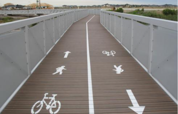 Modwood Composite Decking for Marina Building — Decking Wood QLD