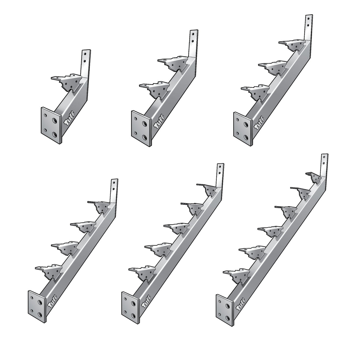 STAIR STRINGERS Landing-To-Landing HARDWARE — Decking Wood QLD