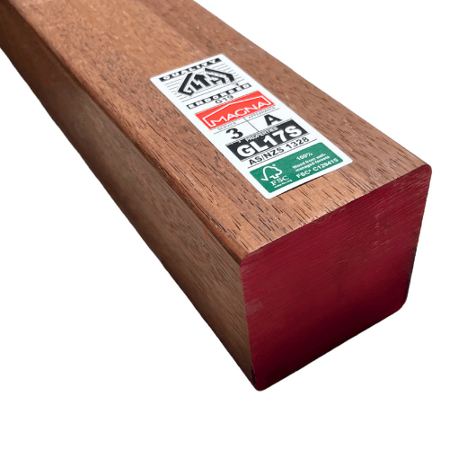 70 x 70mm 5.4m GL17S Merbau Laminated Post Select Grade DPR KD ...