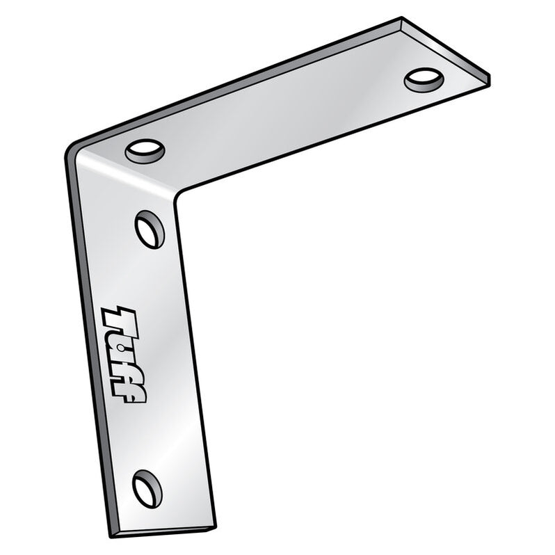 Heavy-Duty Angle Bracket 100x100x40x5mm — Decking Wood QLD