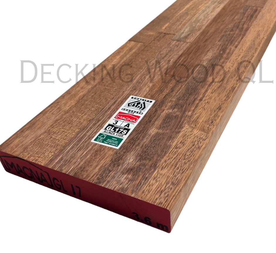 290x42 Merbau Beam FJ — Decking Wood QLD