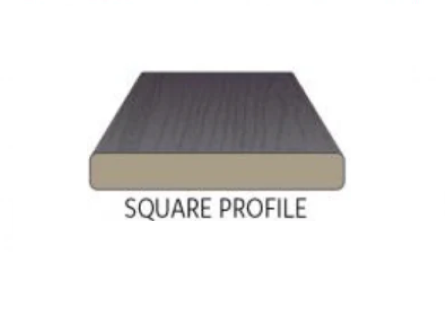 Square Profile 137x23 ModWood XTREME GUARD® Composite Decking 5.4m ...
