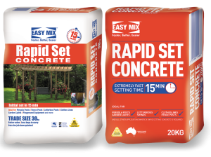 Easy Mix Rapid Set Concrete - 20kg Bag — Decking Wood QLD