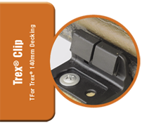 KlevaKlip Snap-LOC Clip for TREX® Transcend Decking 40pcs — Decking ...