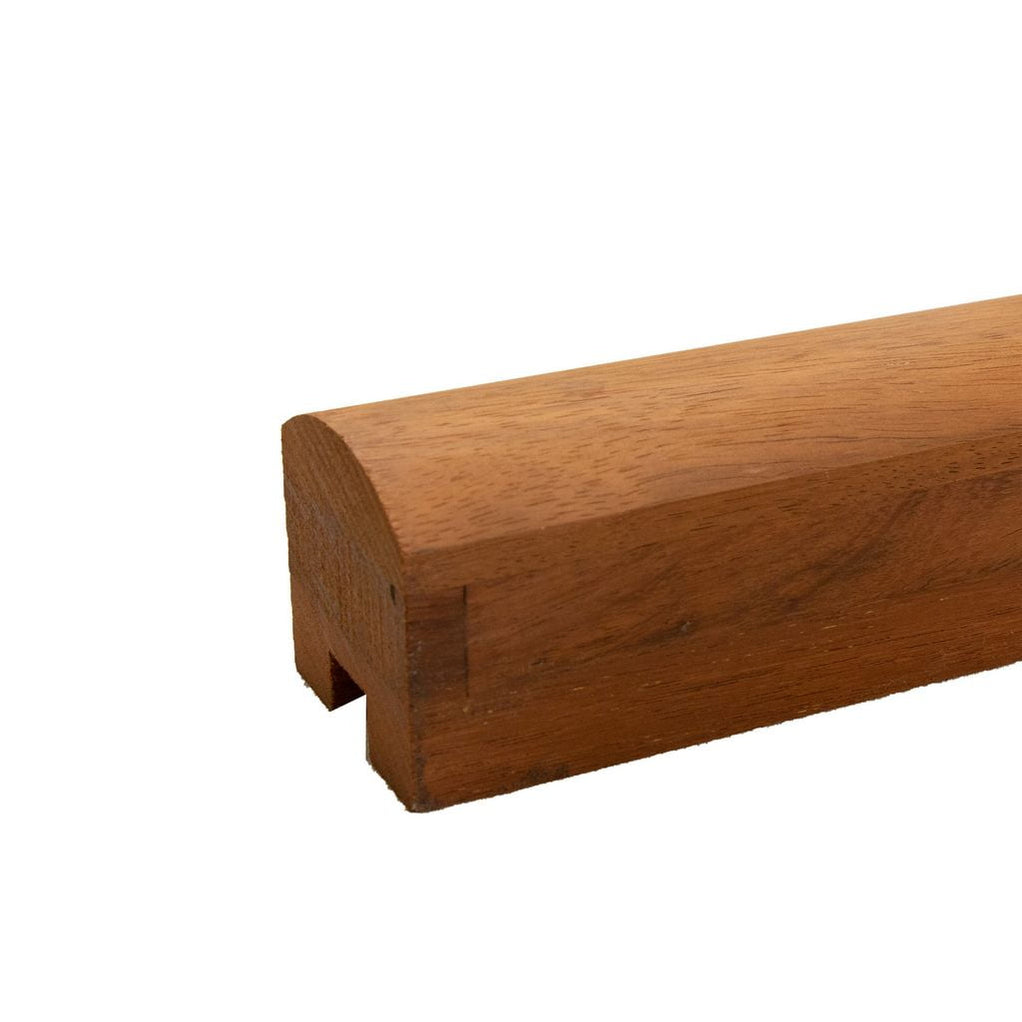 Buy Online 66 x 66 Merbau Breadloaf FJ Handrail — Decking Wood QLD