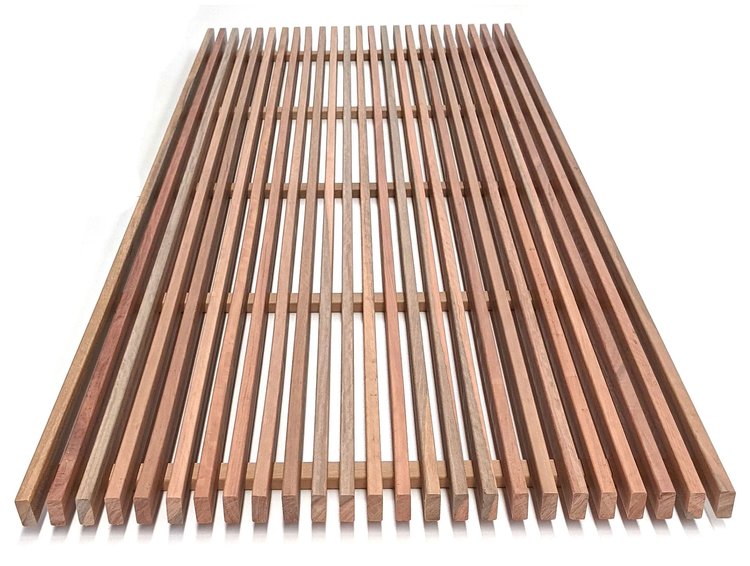 Timber Batten Screens - Raw Finish — Decking Wood QLD